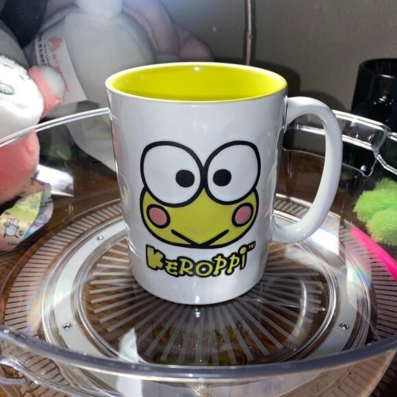 Sanrio | Dining | Sanrio Textured Keroppi Coffee Mug 7 Oz | Poshmark